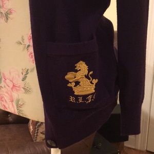 Rugby Ralph Lauren | Sweaters | Rugby Ralph Lauren Purple Cardigan ...